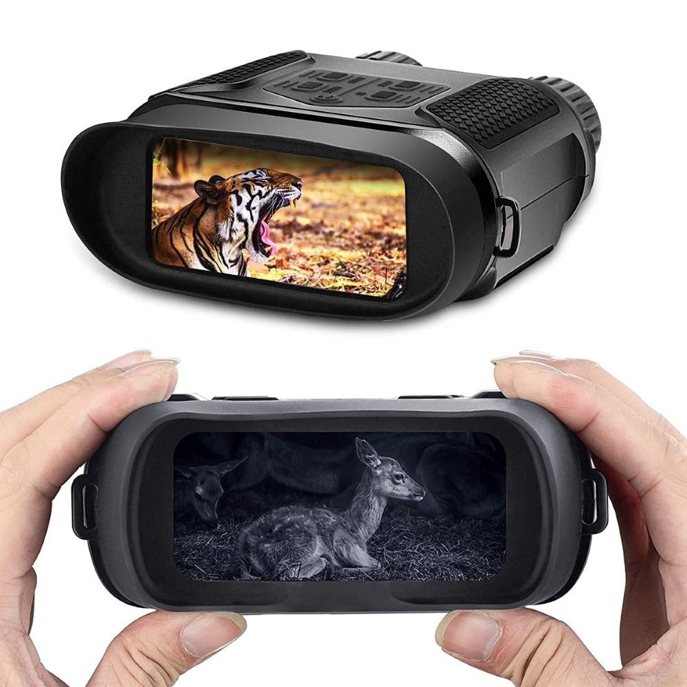 Night Vision Binoculars - IR, 4" Screen, 2X Zoom - Essential Deer ...