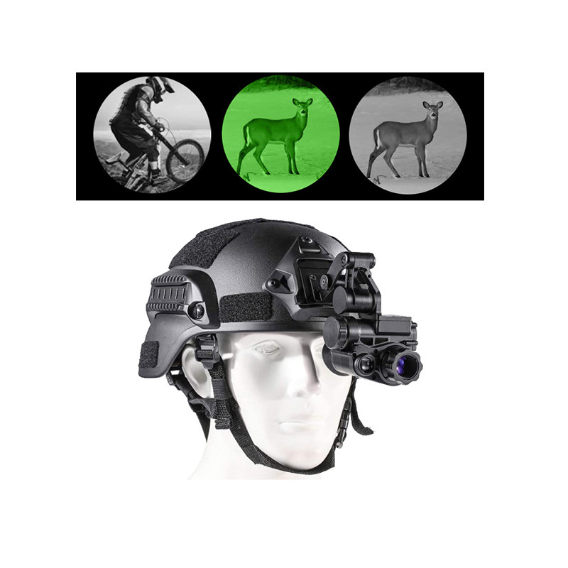 Helmet Mounted Night Vision Scope 3x Digital Zoom 1920x1080 Camera ...
