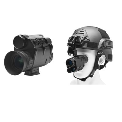 OLED Display Helmet Mounted Night Vision Goggles with 850NM Infrared ...